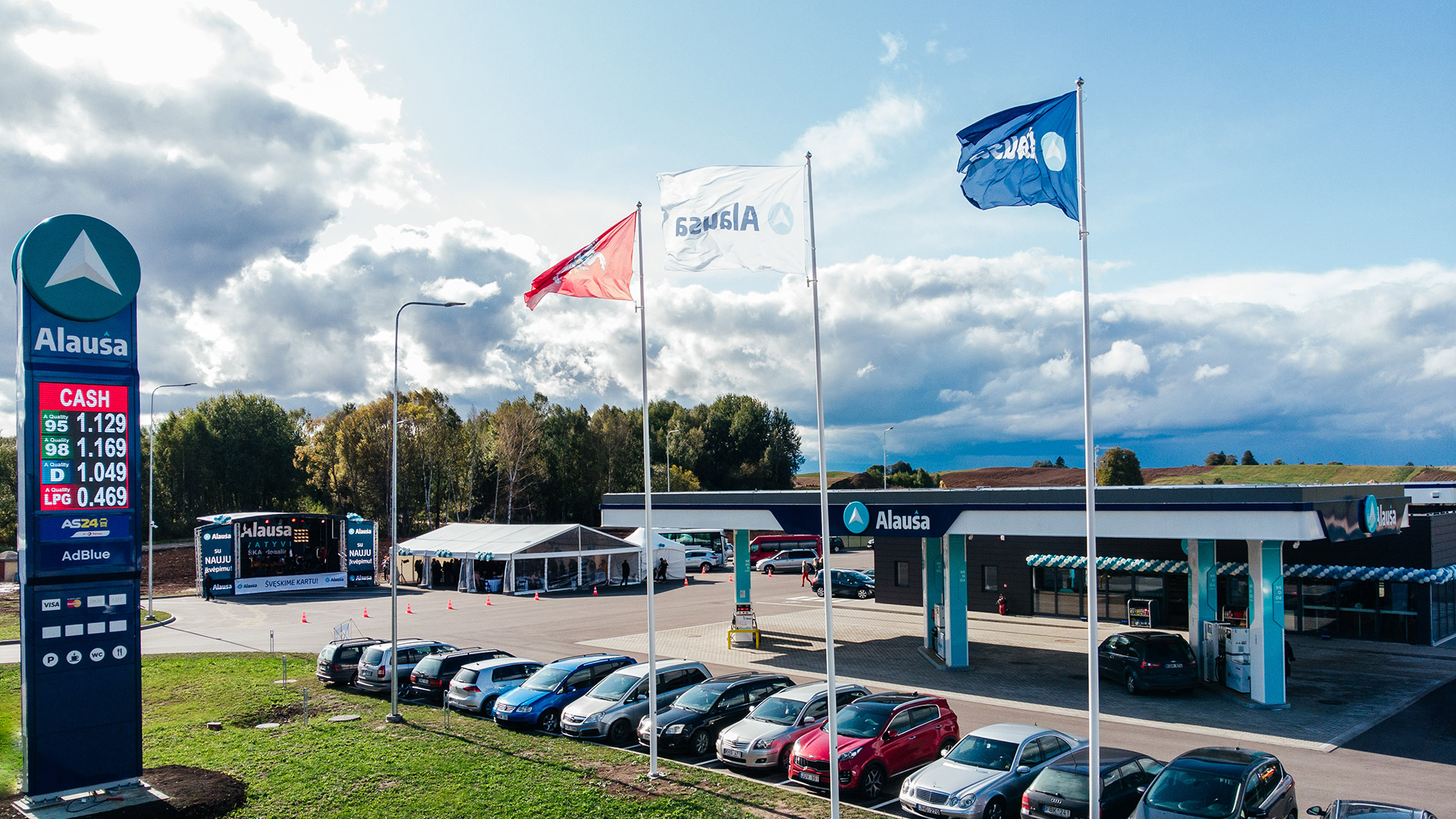 Lietuviškas degalinių tinklas „Alauša“